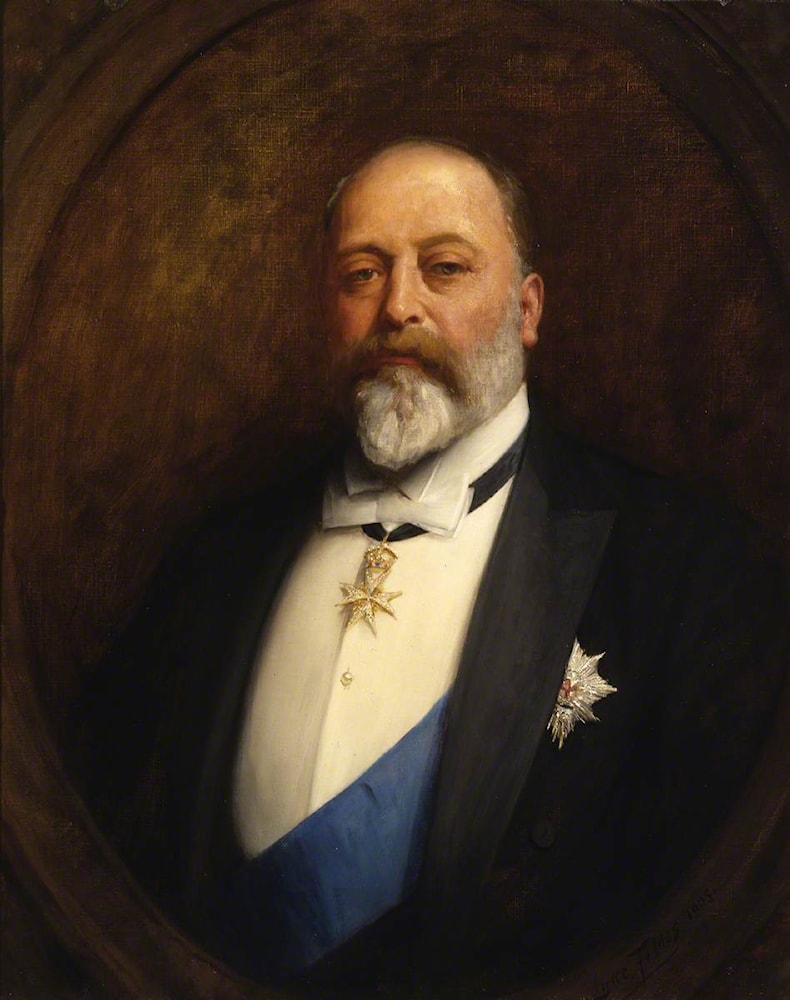 Edward VII (1841–1910) by Luke Fildes - Art Renewal Center