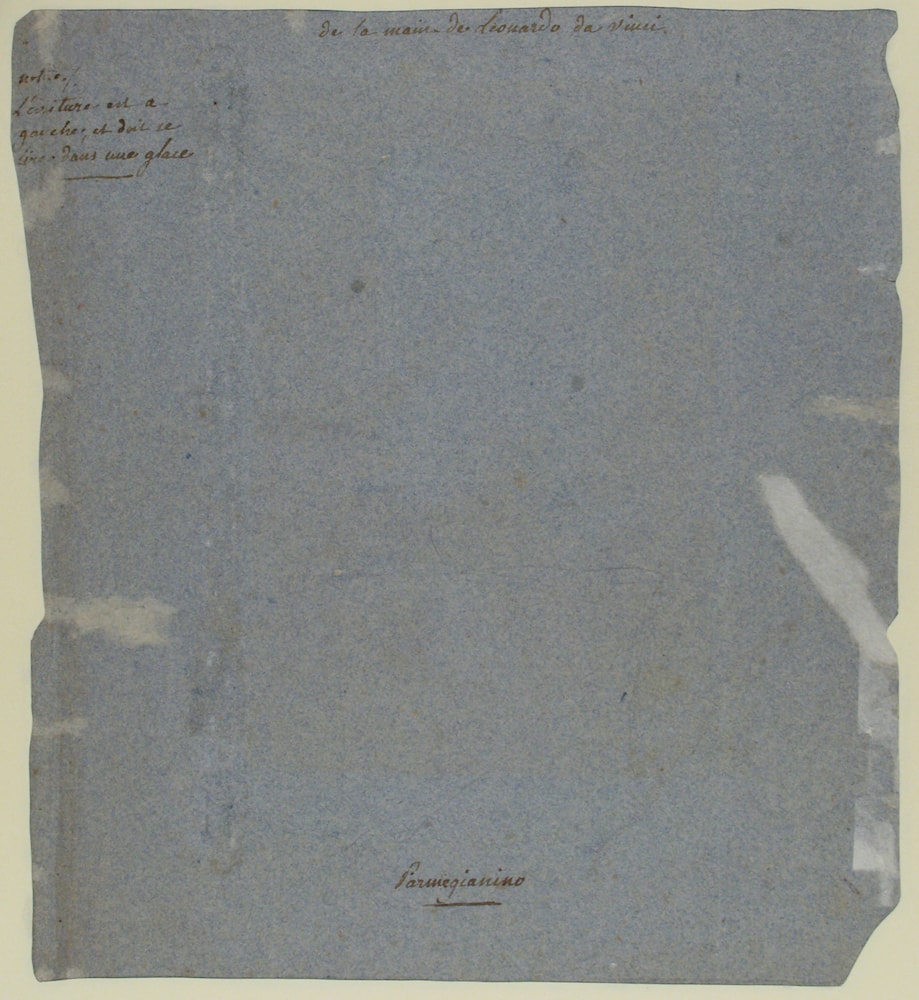 The Head of a Grotesque Man in Profile Facing Right by Leonardo da ...