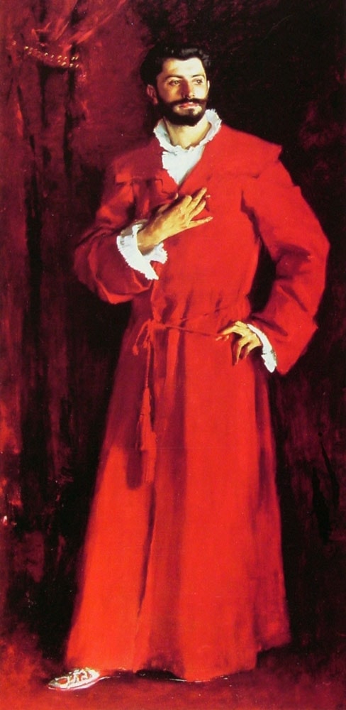 Dr Pozzi at Home by John Singer Sargent - Art Renewal Center