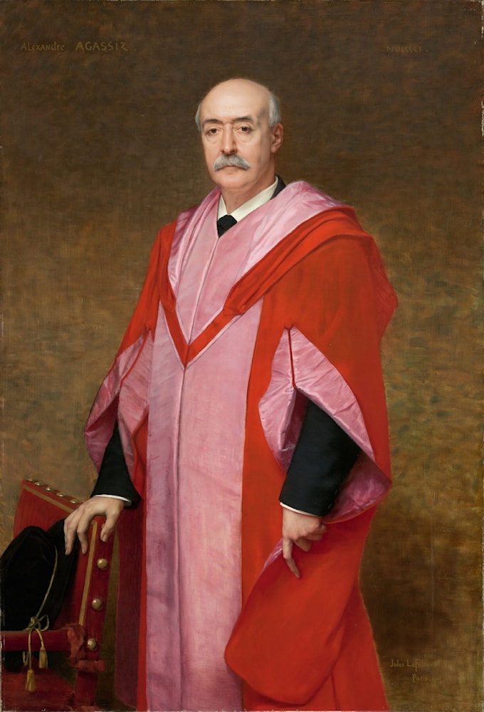Alexander Agassiz (1835-1910) by Jules Joseph Lefebvre - Art Renewal Center