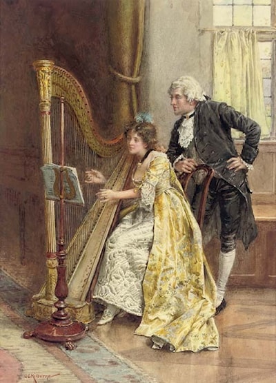 The Message by George Goodwin Kilburne - Art Renewal Center