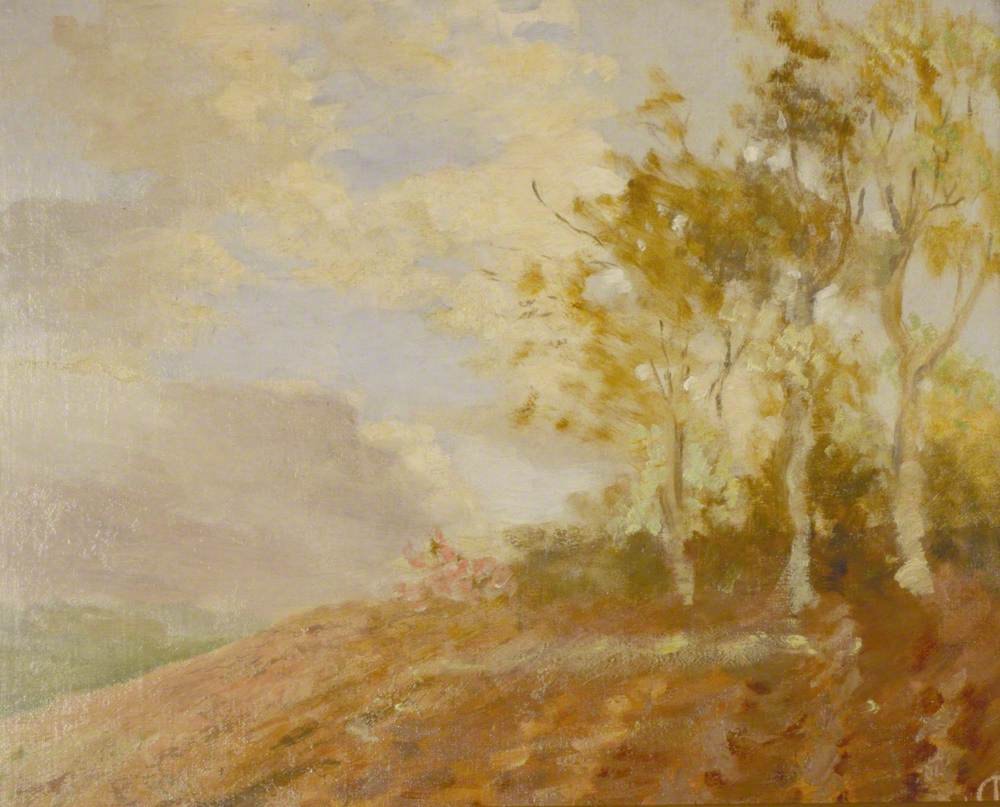 Landscape by Anna Lea Merritt - Art Renewal Center
