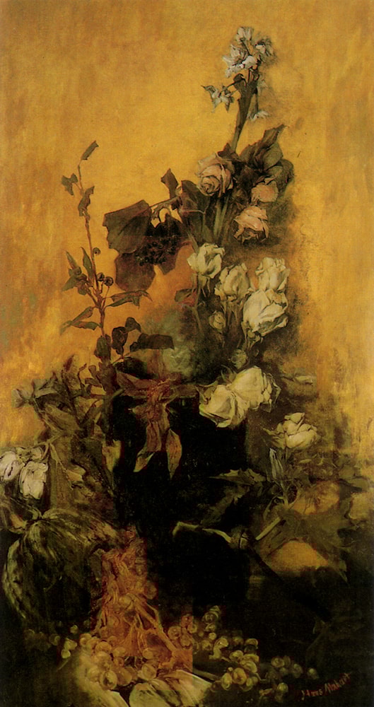 Stilleben mit Rosen by Hans Makart - Art Renewal Center