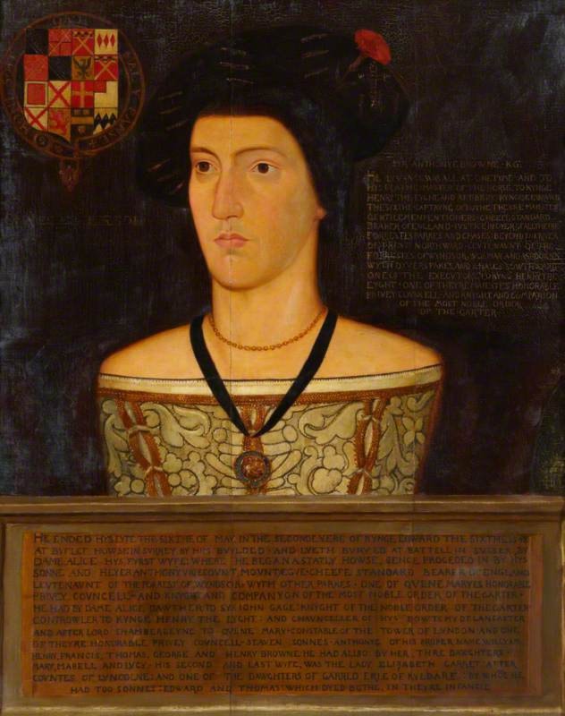 Sir Anthony Browne (c.1500–1548) by William Logsdail - Art Renewal Center