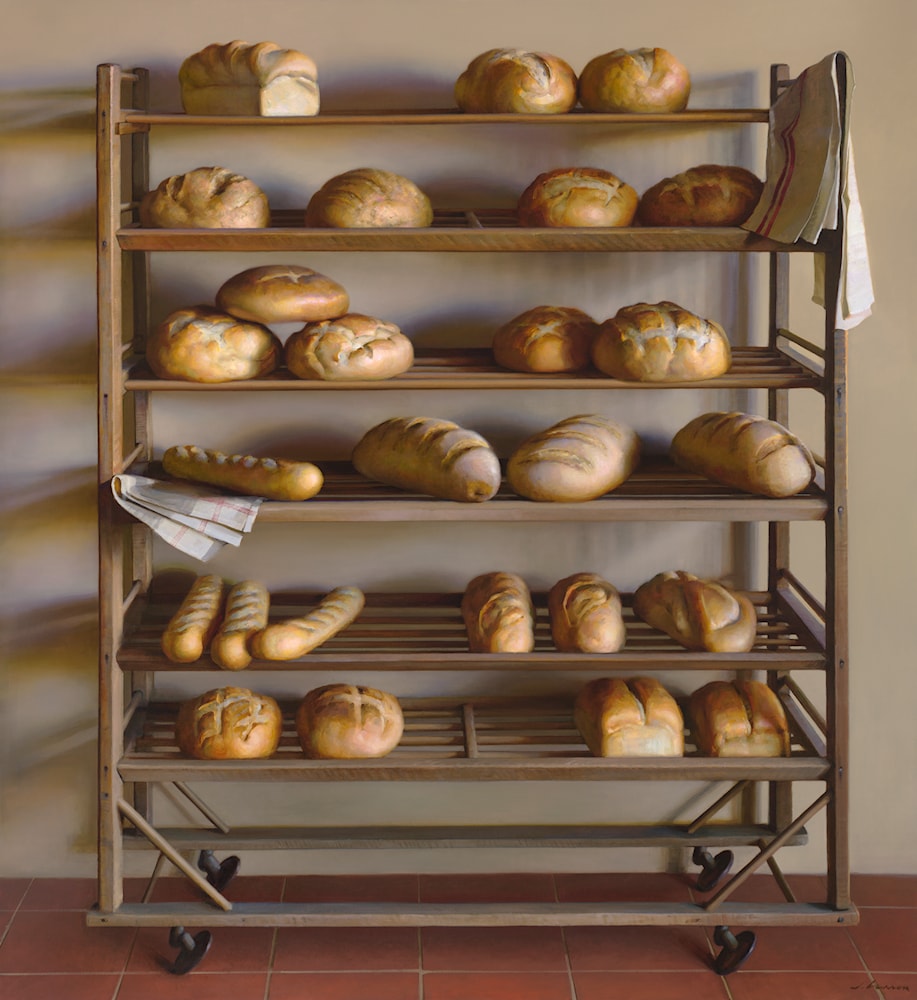 Bread Rack by Jeffrey T. Larson - Art Renewal Center