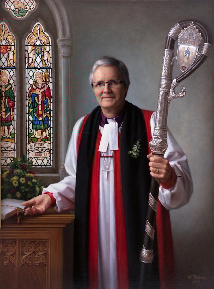 Portrait of R. Paterson, Lord Bishop of Sodor and Man by Svetlana ...