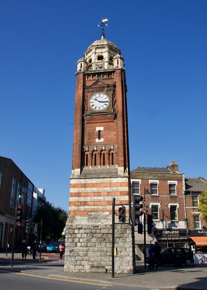 Crouch End Clock Tower by Alfred Gilbert - Art Renewal Center