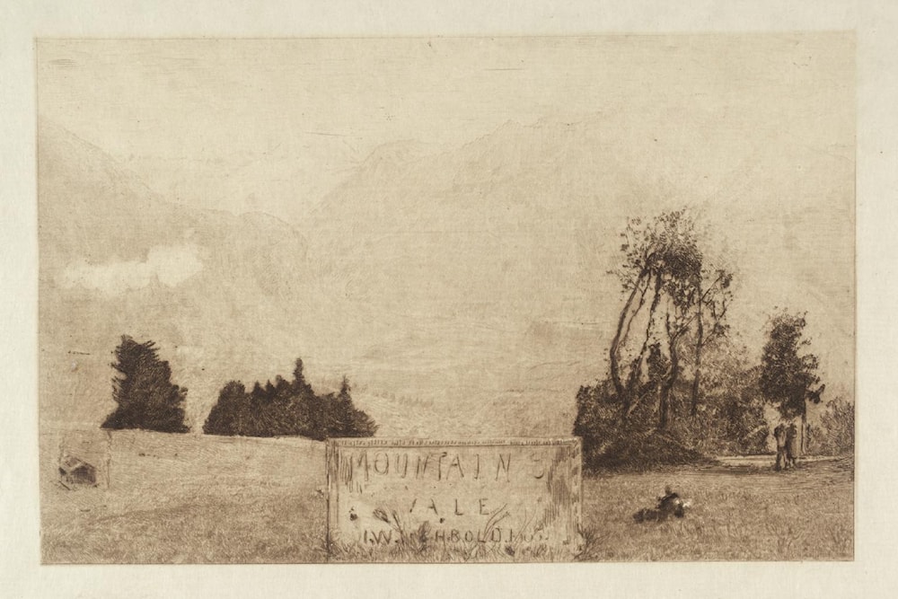 Mountain Vale by John William Inchbold - Art Renewal Center