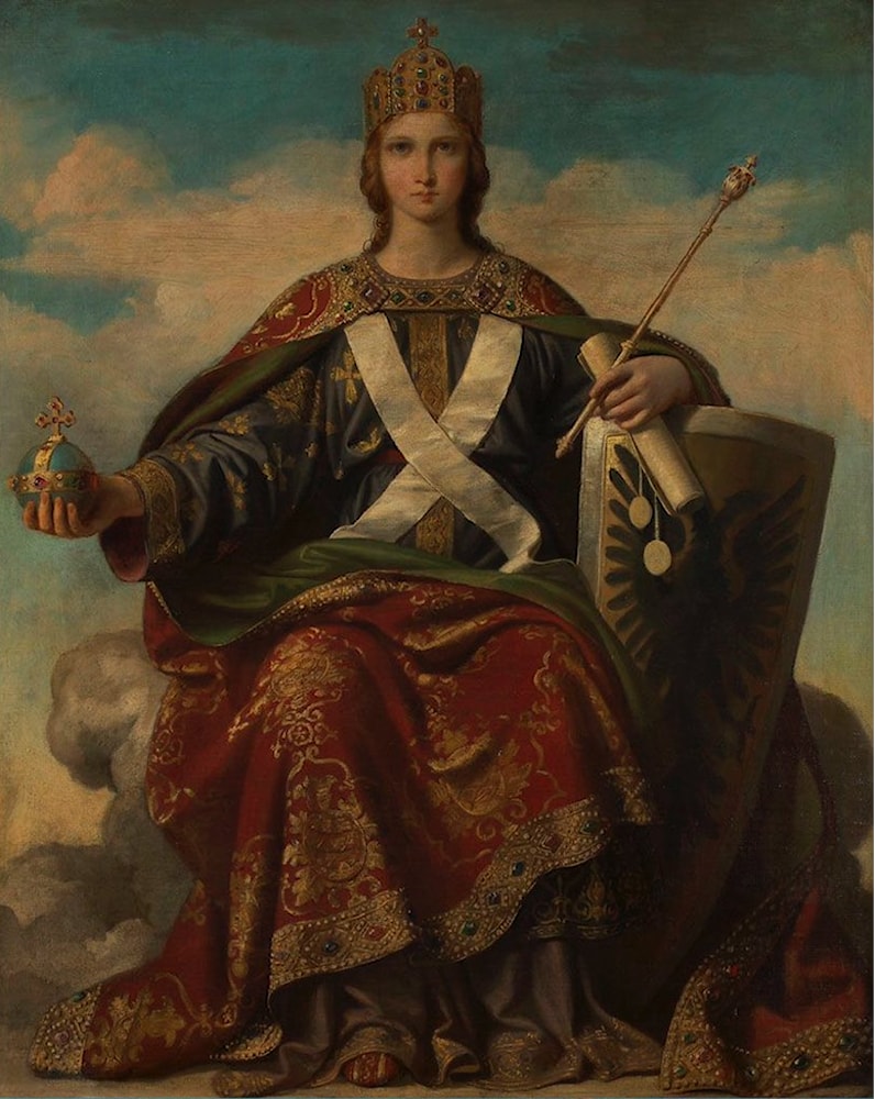 Allegory of Power by Carl Von Blaas - Art Renewal Center