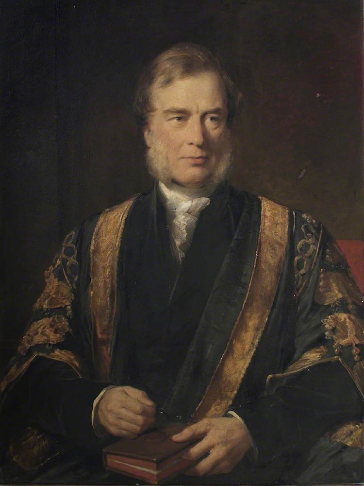 Sir George Burrows (1801–1887) by George Richmond - Art Renewal Center