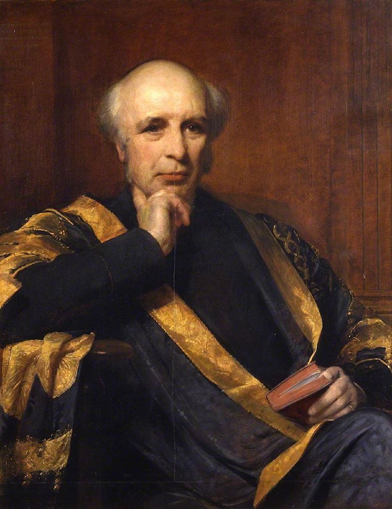 Sir Thomas Watson (1792–1882) by George Richmond - Art Renewal Center