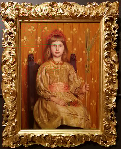 Rosalind by Thomas Cooper Gotch - Art Renewal Center