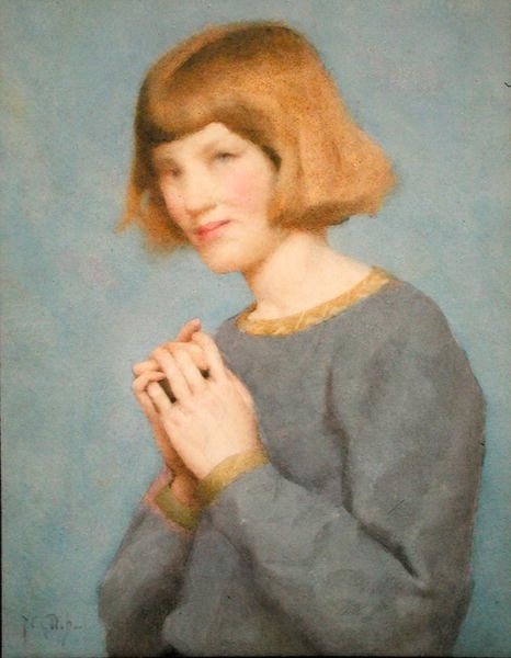 Phyllis Gotch by Thomas Cooper Gotch - Art Renewal Center
