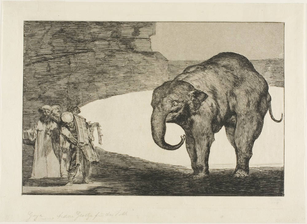 Animal Folly, from Disparates by Francisco de Goya - Art Renewal Center
