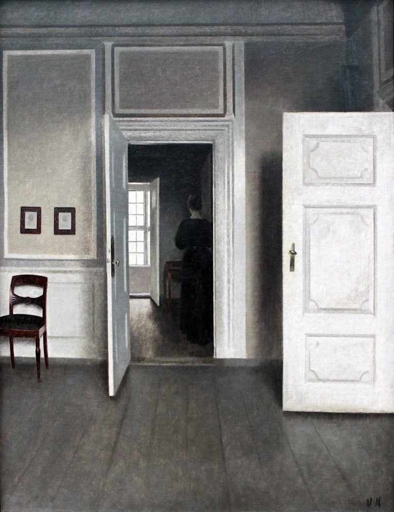 Vilhelm Hammershoi - 120 artworks - Art Renewal Center