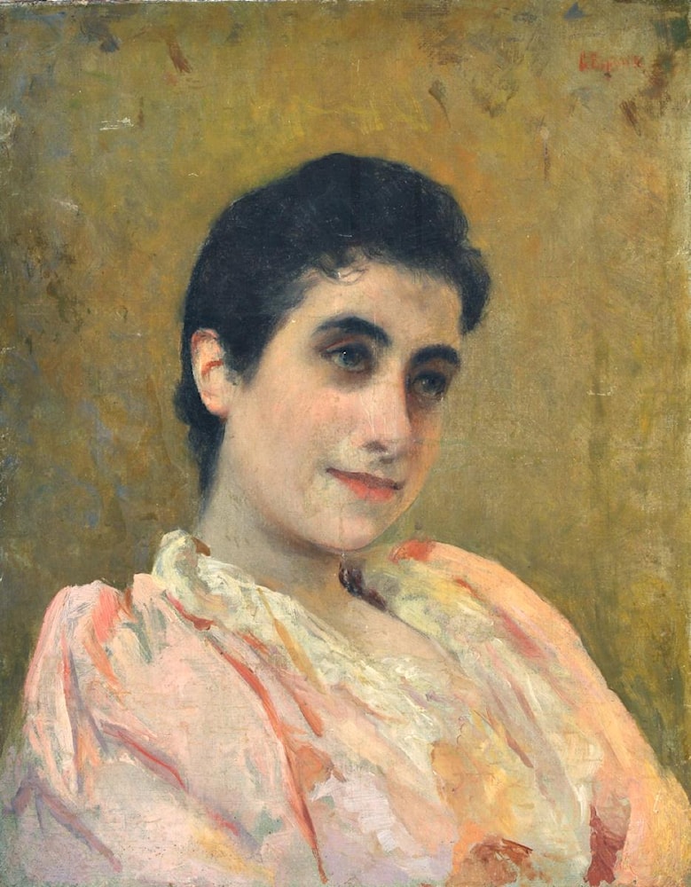 Portrait of a Woman by Gaetano Esposito - Art Renewal Center