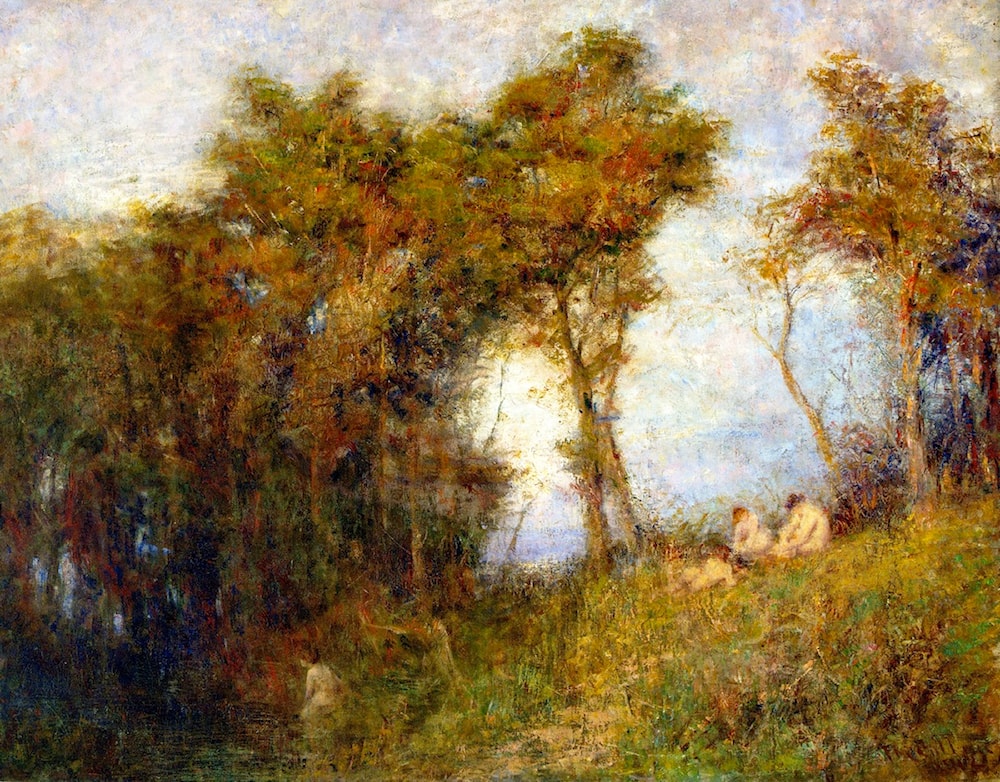 Afterglow by Frederick McCubbin - Art Renewal Center