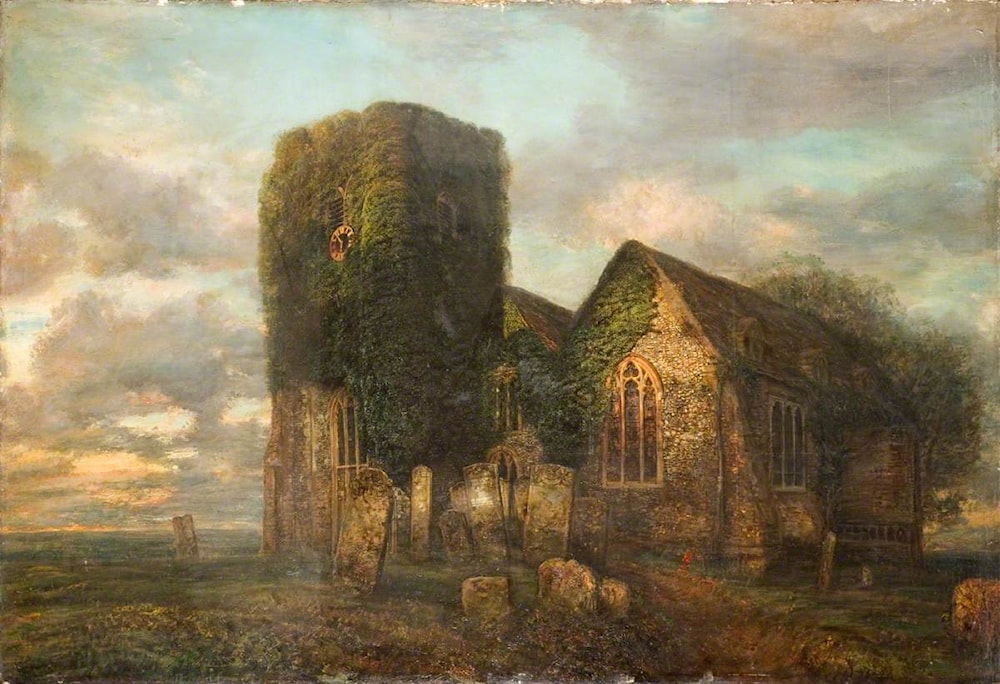 The Old Church by Henry Mark Anthony - Art Renewal Center