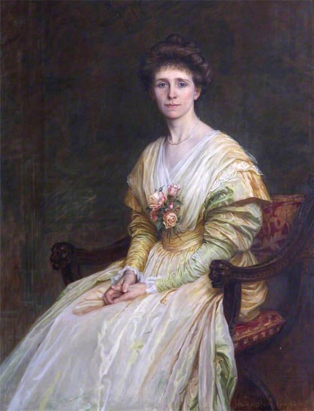 Mrs George Drew, née Mary Peek by Estella Louisa Michaela Canziani ...