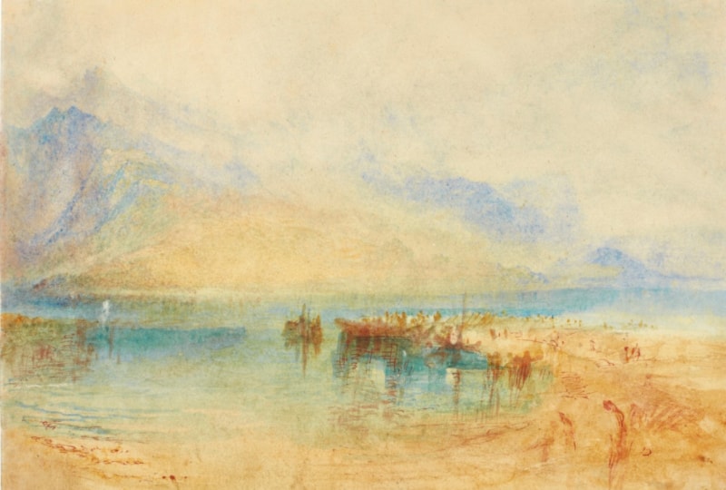 Mountain Landscape, Switzerland by John Ruskin - Art Renewal Center