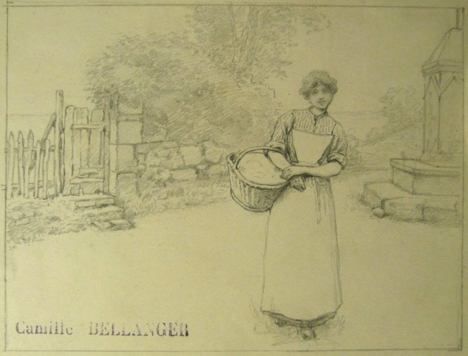 Fermière by Camille Felix Bellanger - Art Renewal Center