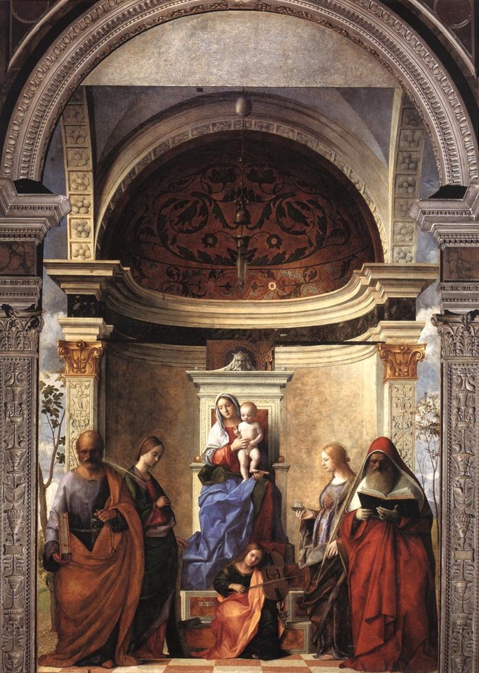 San Zaccaria Altarpiece by Giovanni Bellini - Art Renewal Center