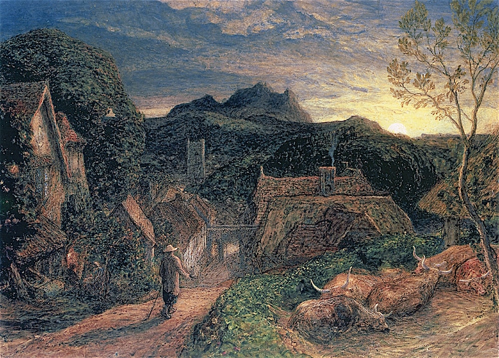 The Bellman by Samuel Palmer - Art Renewal Center