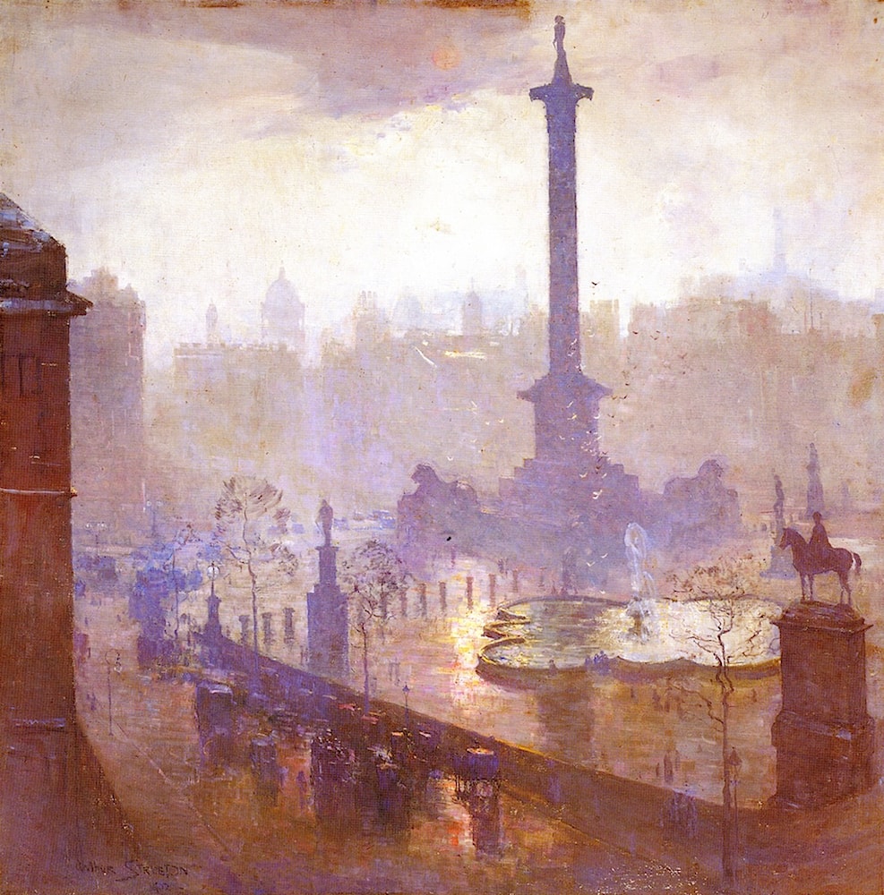 The Centre of the Empire by Arthur Streeton - Art Renewal Center