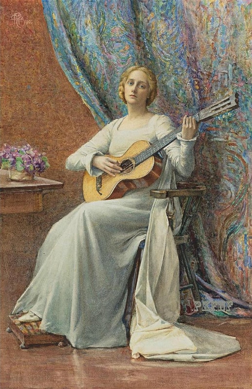 Melody by Henry Meynell Rheam - Art Renewal Center