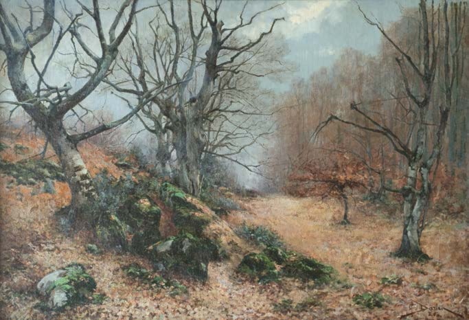 Sous-bois by Henri-Gaston Darien - Art Renewal Center