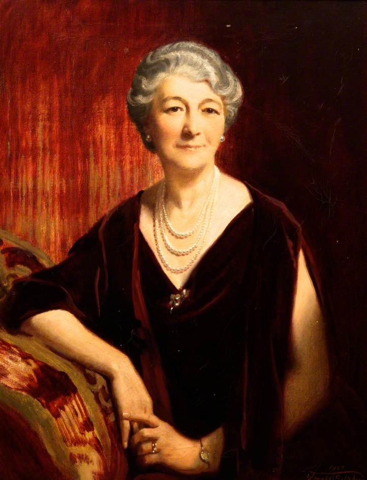 Mrs Margaret Perry by Frank O. Salisbury - Art Renewal Center
