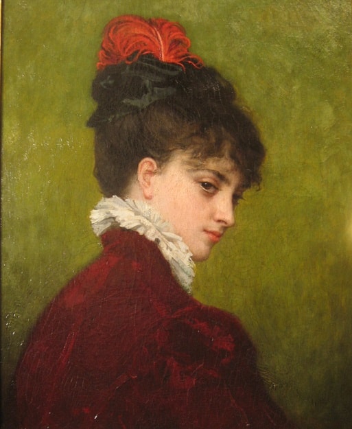 La Parisienne by Leon Bonnat - Art Renewal Center