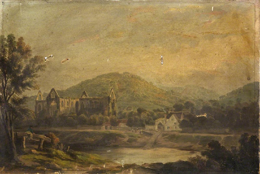 Tintern Abbey by John Glover - Art Renewal Center
