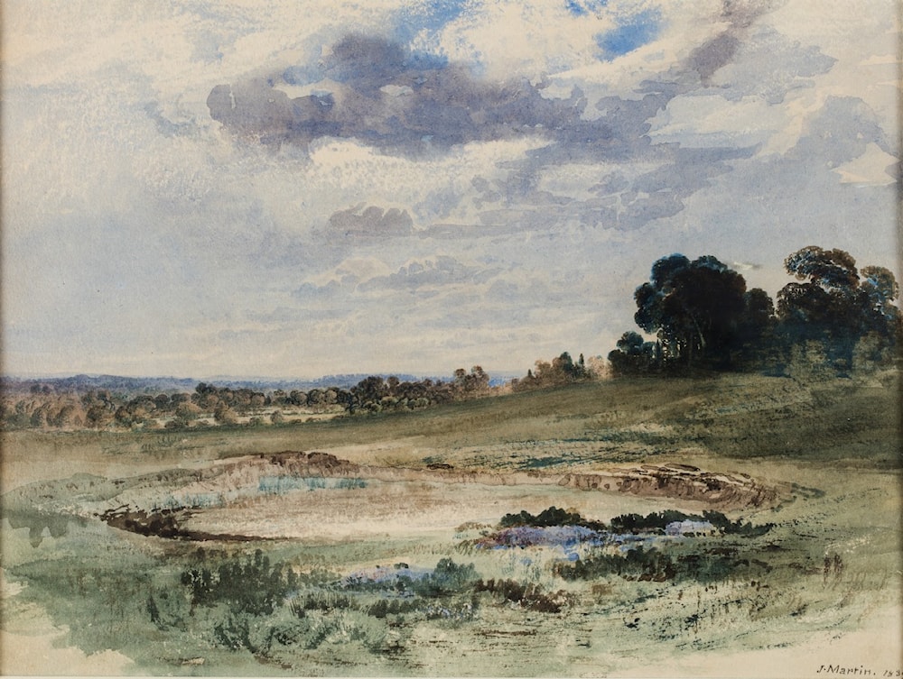 Landscape by John Martin - Art Renewal Center