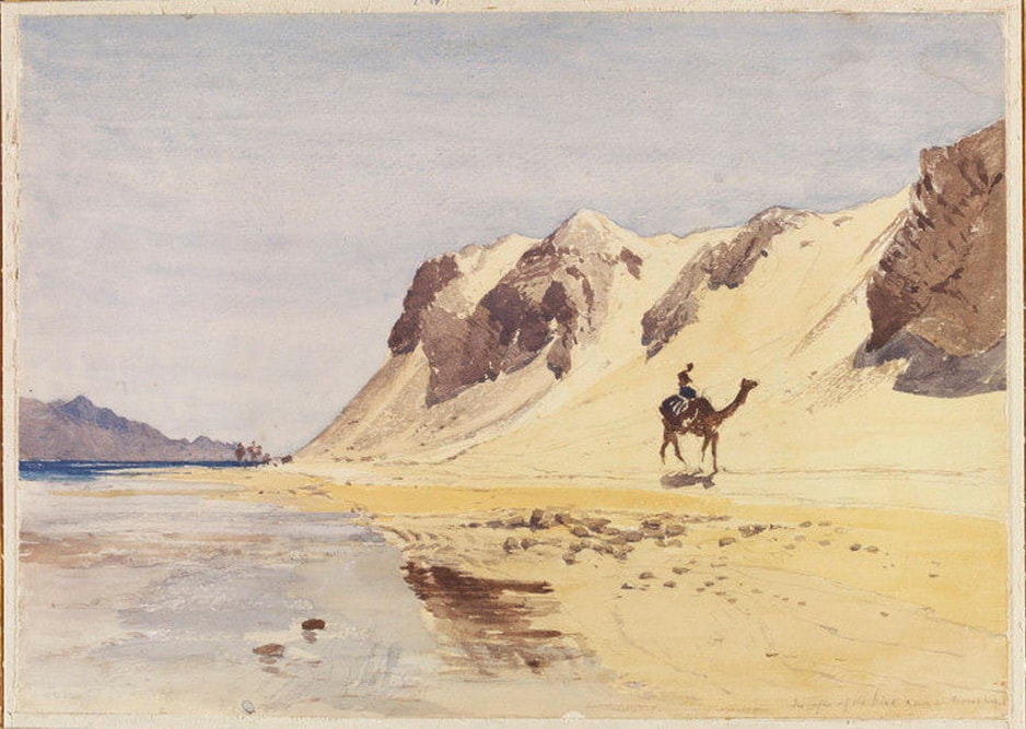 The Cape of the Veil (Sinai) by William Edward Dighton - Art Renewal Center