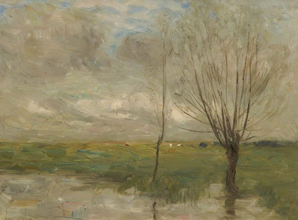 The Marshes by Edward Stott - Art Renewal Center