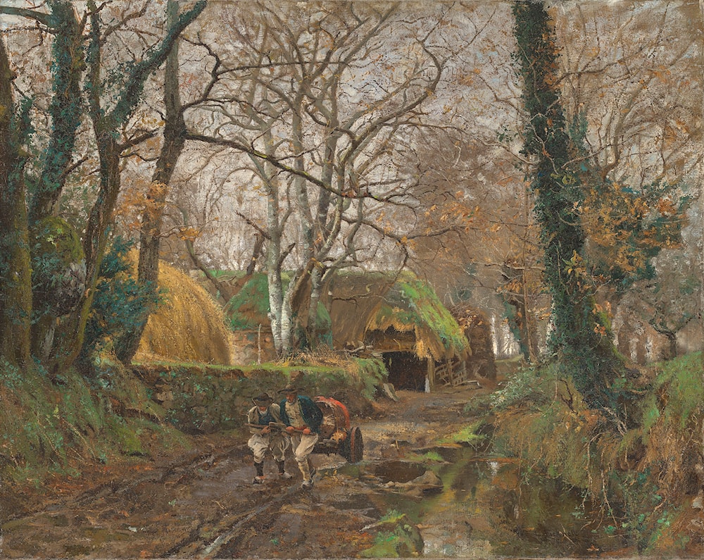 Pont Aven by William Lamb Picknell - Art Renewal Center