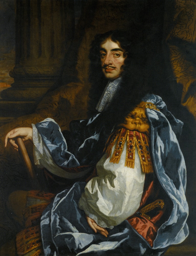 Portrait of King Charles II by Sir Peter Lely - Art Renewal Center