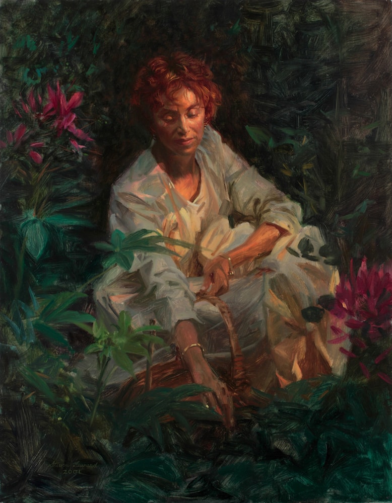 Sue Ellens Garden by Steven Christopher Seward - Art Renewal Center
