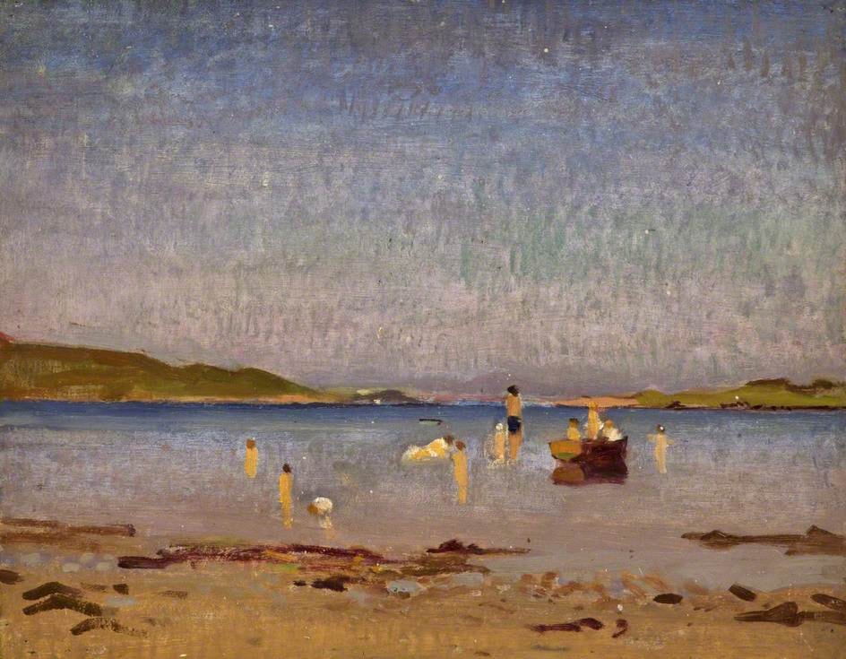 Paddlers by Fred Appleyard - Art Renewal Center