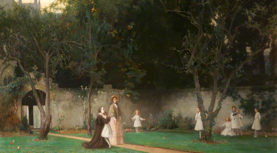 A Child's Grief, Called away from School by Fred Appleyard - Art ...