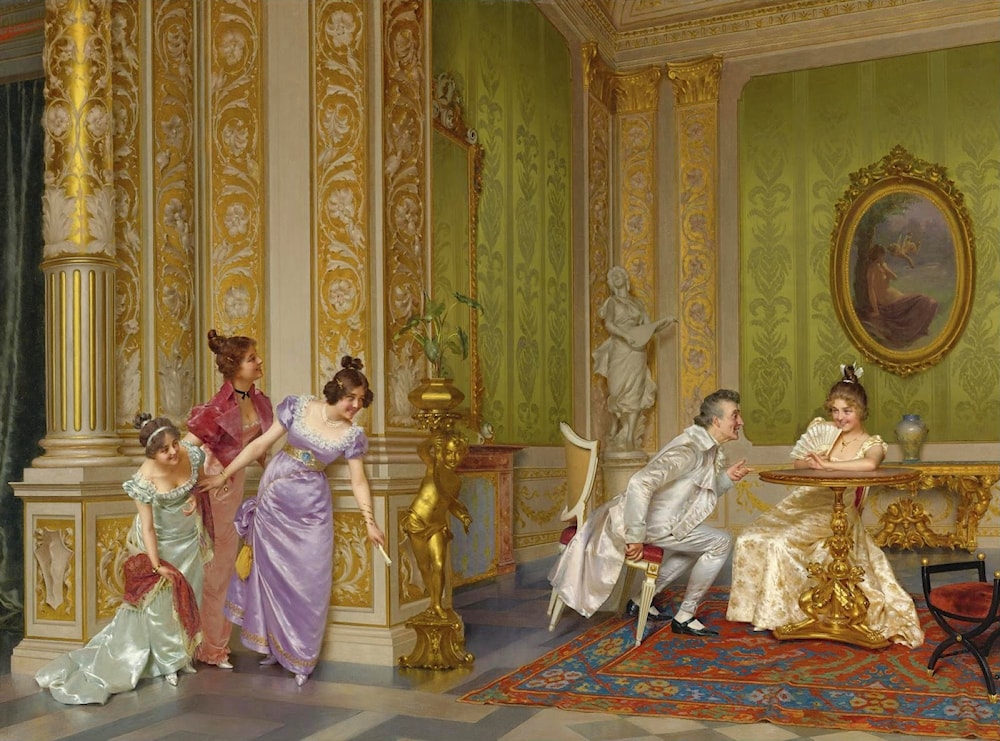 The Unseen Audience by Vittorio Reggianini - Art Renewal Center