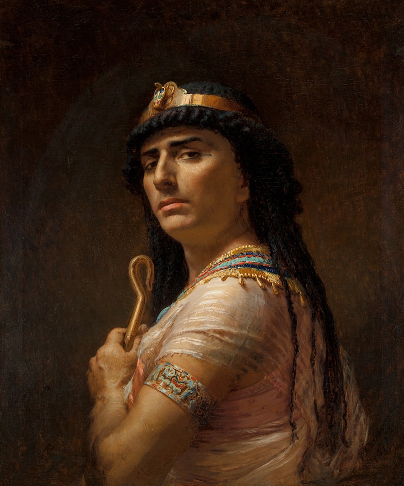 King David by Frederick Arthur Bridgman - 3 images - Art Renewal Center