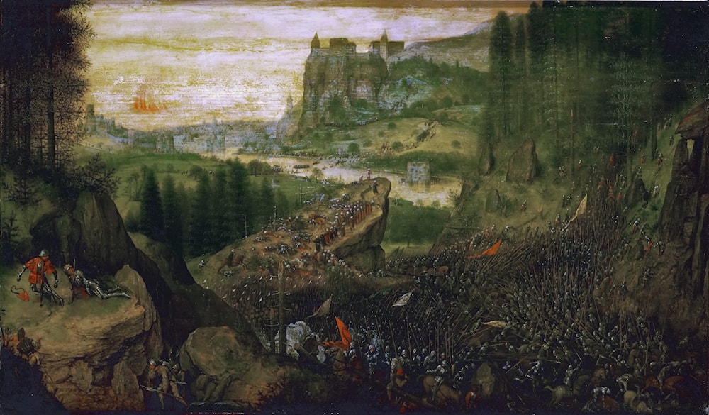 The Suicide of Saul by Pieter the Elder Bruegel - Art Renewal Center