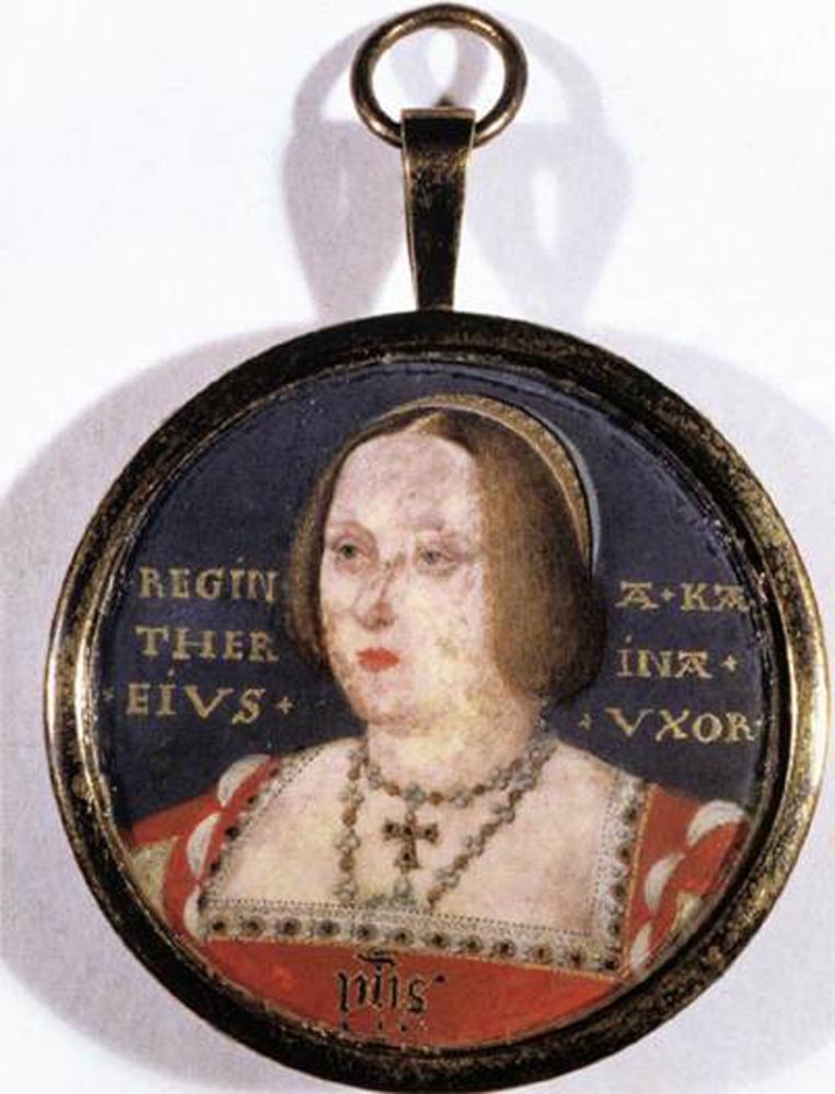 Portrait of Catherine of Aragon by Lucas Horenbout - Art Renewal Center