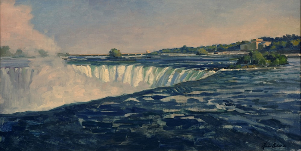 Niagra Falls by Garin Baker - Art Renewal Center