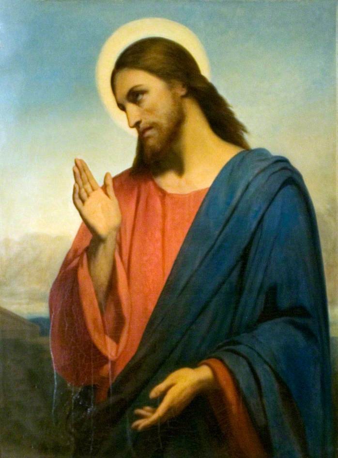 Christ Weeping over Jerusalem by Ary Scheffer - Art Renewal Center
