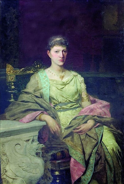 Ksiezna Maria Lubomirska by Henryk Hector Siemiradzki - Art Renewal Center