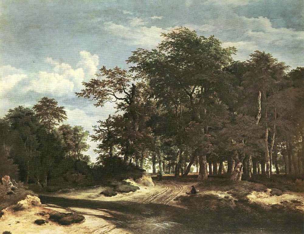 The Large Forest by Jacob van Ruisdael - Art Renewal Center