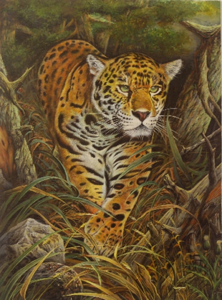 Jungle Lightning by Jiaming Wang - Art Renewal Center